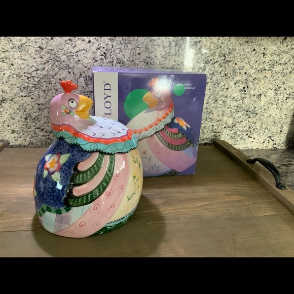 Fritz and Floyd | Kitchen | Fitz And Floyd Gypsy Chick Cookie Jar ...